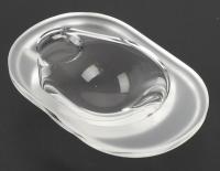China Acrylic PMMA Led Lens, Optical Glass Convex Lens, Road Light Lens, Plano-Convex Car Light for sale