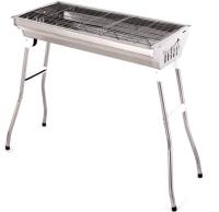 China Thickened Large Stainless Steel Barbecue Outdoor Folding Barbecue BBQ Portable Barbecue for sale