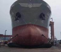 China Inflatable Anti Aging Marine Ship Launching Rubber Airbag for sale
