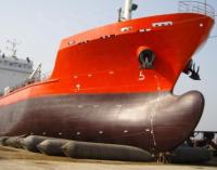 China Inflatable Anti Aging Marine Ship Launching Rubber Airbag for sale