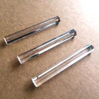 China Optical Glass Light Guide Column/Quadrangular Hexagonal Prism LED Light Guide Rod for sale