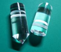 China Optical Glass Light Guide Optical Tapered Glass Rods Conical Lens Light Guiding for sale