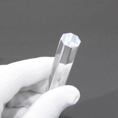 China Optical Glass Light Guide Column Rods Hexagonal Or Octagon Light Pipe Guide Optical Rods for sale