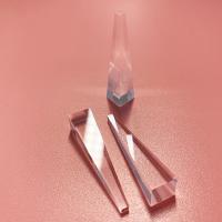 China Optical Glass Guide UV LED Illumination Tapered Light Pipe Homogenizing Rods Light Guide Prism for sale