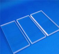China Borosilicate Square Round Corner Optical Glasses Window for sale