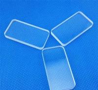 China Borosilicate Square Round Corner Optical Glasses Window for sale