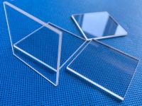 China Borosilicate Round Square Optical Glass IR Grade UV Fused Silica Window for sale
