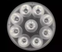 China Pc-Uv Acrylic Led Lenses Narrow Beam Angle 10 Degree For Led Floodlight Lens for sale