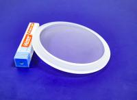 China Optical Grade Round / Square High Borosilicate Glass Smooth Surface Light Guide Panel Step Glass for sale