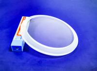 China Optical Grade Round / Square High Borosilicate Glass Smooth Surface Light Guide Panel Step Glass for sale
