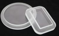 China Optical Grade Round / Square High Borosilicate Glass Smooth Surface Tempered Step Glass For Light Cover for sale