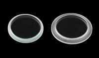 China 2-20mm Thickness Tempered Step Glass Optical Grade Round / Square Borosilicate Glass for sale