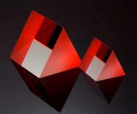 China Optical Glass Crystal Triangular Prism 45 60 90 360 Degree Right Angle Lens,Customized Mini Dove Prism for sale