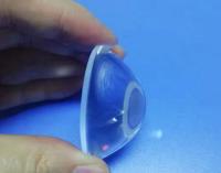 China Diameter 75mm Focal Length 60mm Uncoated Aspheric Condenser Lens for sale