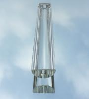 China K9 Optical Glass Semi-Cylindrical Light Guide Rod for sale