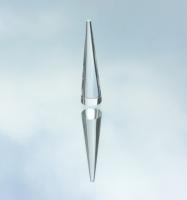 China Semi Cylindrical  K9 Optical Glass Light Guide Rod Shaped Customization for sale