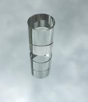China Semi Cylindrical  K9 Optical Glass Light Guide Rod Shaped Customization for sale