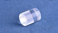 China Uncoated  Fiber Optic Transparent Quartz Rod 10mm Diameter for sale