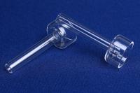 China Laboratory Quartz Borosilicate Glass Instrument Test Tube Special Shaped for sale