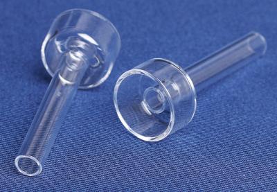 China Laboratory Quartz Borosilicate Glass Instrument Test Tube Special Shaped for sale