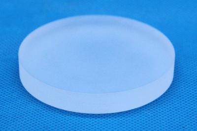 China High Temperature Resistant Optical Glass Quartz Plate, Optical Quartz Glass Frosted Disc for sale