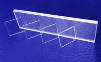 China High Transparency UV Sterilization UVC Cover 45*45*0.3mm Quartz Sheet Optical Window Glass for sale