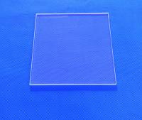 China Quartz Glass Square Plate High Temperature Resistant Optical Quartz Window Disc 150*150*5mm for sale