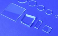 China High Permeability Deep Ultraviolet Sterilization UVC Quartz Glass Substrate LED Application Quartz Wafer for sale