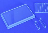 China High Permeability Deep Ultraviolet Sterilization UVC Quartz Glass Substrate LED Application Quartz Wafer for sale