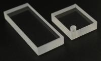 China Quartz Glass High Light Transmittance And High Temperature Resistant Laser Dotting, Quartz Strip for sale