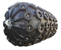 China Cylindrical Pneumatic Fender With Chain+Tire Type 3300 X 6500mm for sale