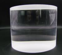 China Optical Glass 150*150mm Transparent Direct Drawn Quartz Ingot for sale