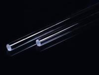 China Optical Glass Transparent Fused High Purity Quartz Rod Of Different Size Clear Quartz Rod for sale