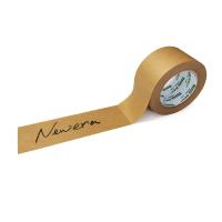 China Eco- Friendly Writable Kraft Paper Gummed Tape Adhesive Rubber Glue Self Adhesive Packing Kraft Packaging Tape for sale