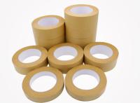 China High-Viscosity Kraft Paper Tape, Water-Free Adhesive Paper, Strong Laminating Paper Sealing Tape for sale