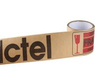 China Eco Friendly Logo Printed Self Adhesive Kraft Paper Gummed Tape for sale