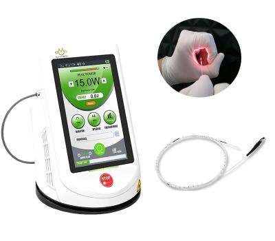 China 15W 980nm Diode Laser Varicose Vein Removal Machine Berylas Endovenous Treatment for sale