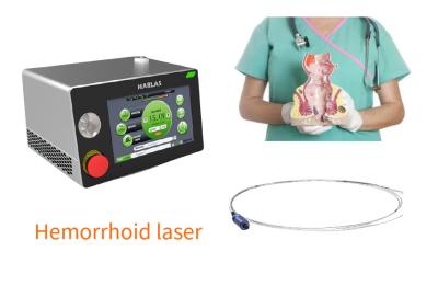 China Dual Wavelength Laser Therapy Machine 980nm 1470nm for Hemorrhoid Removal for sale