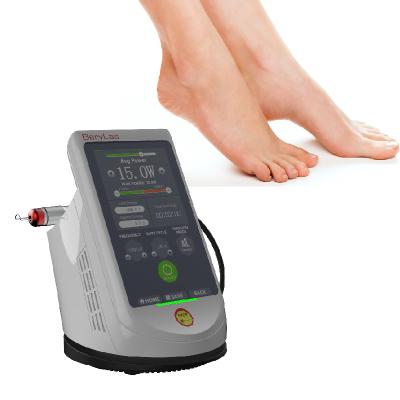 China 810nm 980nm 15W Dual Wavelength Nail Fungus Laser Machine for Podiatry Treatment for sale