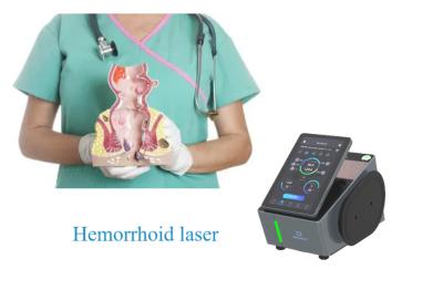 China Dual Wavelength Medical Laser 980nm 1470nm for Hemorrhoid Piles Treatment 15W for sale