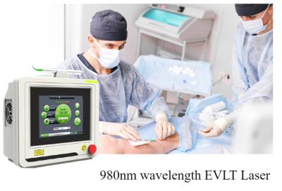 China Portable 980nm 15W Medical Diode Laser for Greater Saphenous Vein EVLT Treatment for sale