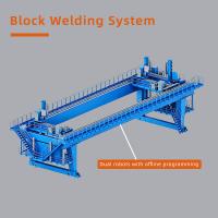China Fully Automatic Block Robot Welding System with Obstacle Avoidance Intelligence and Multi-Robot Synchronization for Shipbuilding for sale