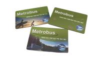 China Metro 13.56 MHz Contactless Smart Card RFID ID Card for Transportation 86x54mm for sale