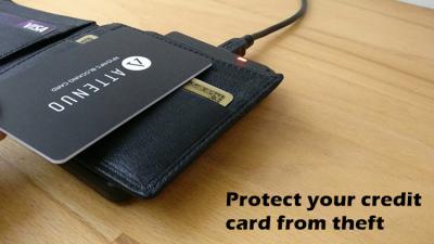 China Anti Theft PVC RFID Block Card 85.5x54mm Passive Type Customized Color for sale