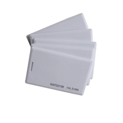 China HID Clamshell T5577 RFID Smart Card 125kHz 86×54mm with 100,000 Write Cycles for Access Control Systems for sale
