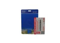 China Magnetic Hotel Room Key Card 125KHZ 13.56MHZ RFID with 0.8-0.9mm Thickness and 100,000 Write Cycles for sale