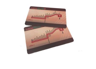 China Custom Size Magnetic Hotel Room Key Card with 100,000 Write Cycles and 0.8-0.9mm Thickness for RFID Door Access Systems for sale