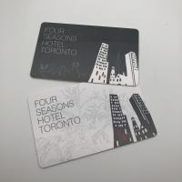 China Contactless RFID Hotel Key Cards with 0.8-0.9mm Thickness and 100,000 Write Cycles for Access Control Systems for sale