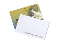 China Smart RFID Hotel Door Key Cards 13.56MHz Plastic Key Cards 320bytes Memory for sale