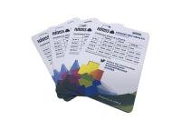 China PVC PET RFID Hotel Door Key Card 0.8-0.9mm Thickness with 100K Write Cycles for Access Control Systems for sale